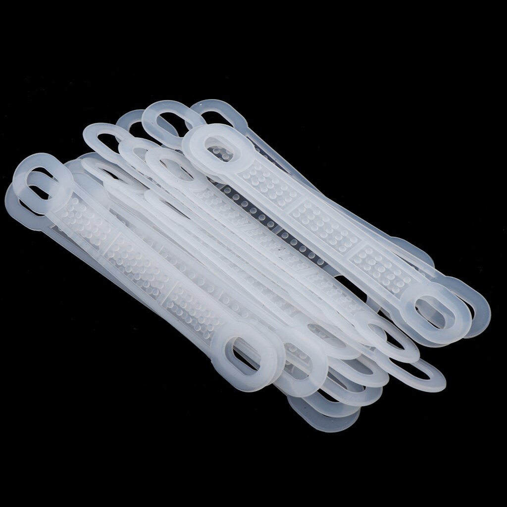 20 PCS Clear Non-Slip Silicone Hanger Grips Self A... – Grandado