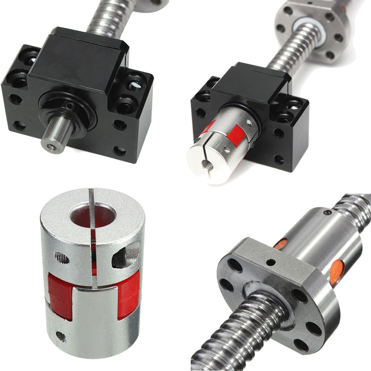 Set Van Antibacklash Kogelomloopspindel 500 Mm SFU... – Vicedeal