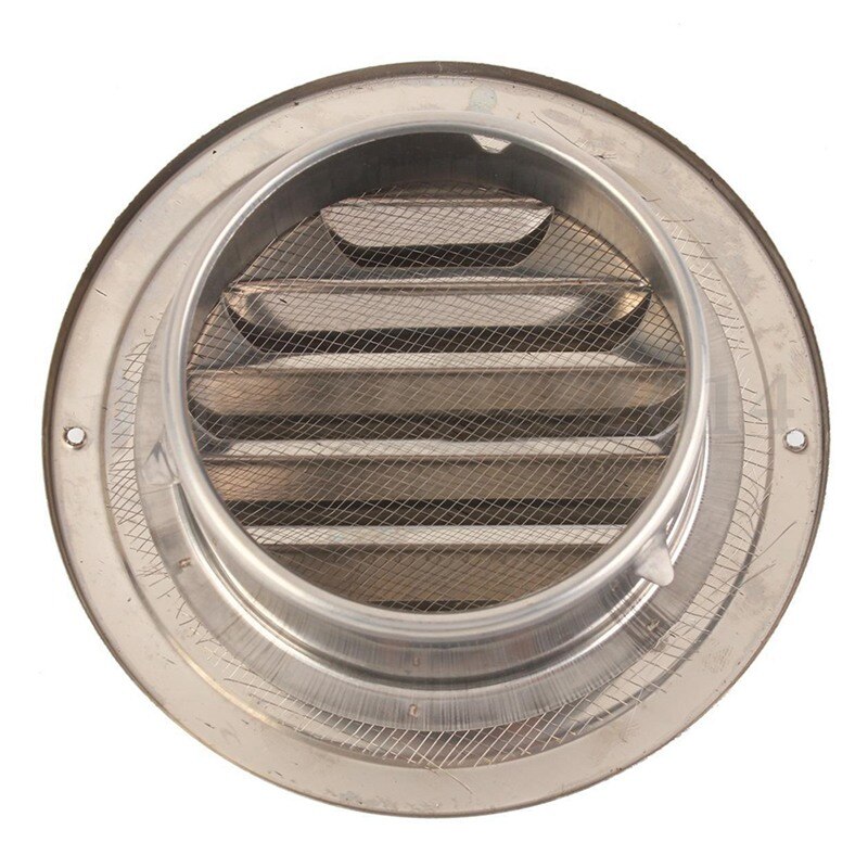 100mm Stainless Steel Round Circle Air Vent Grille... – Grandado