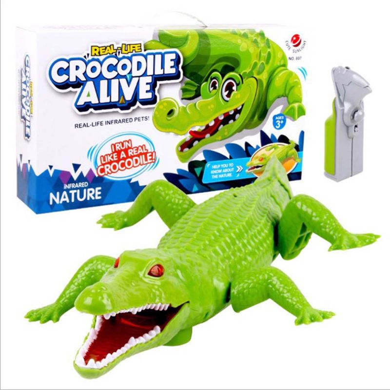 Infrared Remote Control Simulation Crocodile Reali... – Grandado
