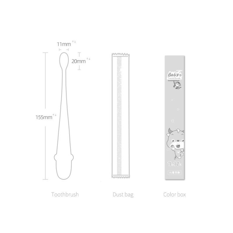 1-3pcs Children Toothbrush Cartoon Monkey Pattern ... – Grandado