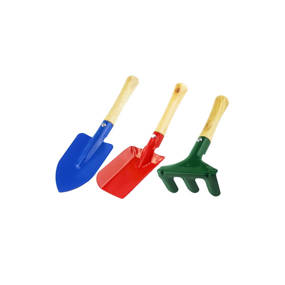 3PCs/Set Three-piece Mini Metal Shovel Rake Planti... – Grandado
