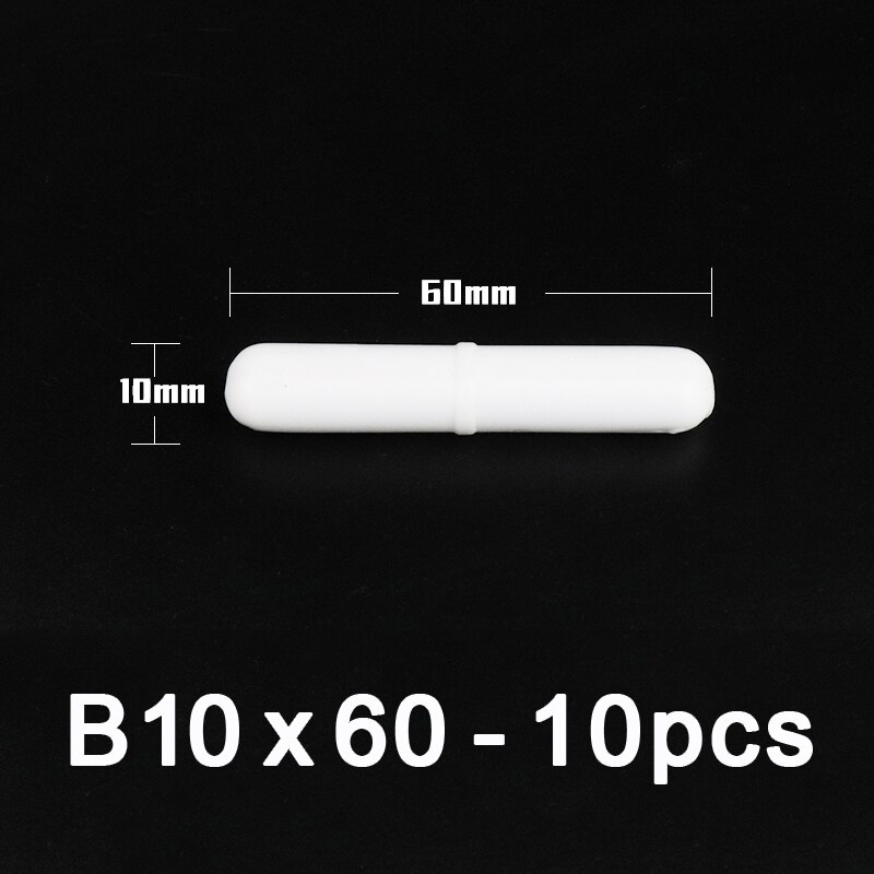 PTFE Magnetic Stirrer Stir Bar Type-B White Spin B... – Vicedeal