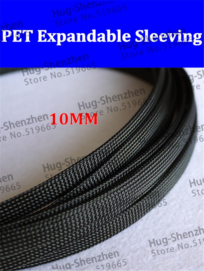 10MM Tight Braided PET Expandable Sleeving 10 Mete... – Grandado