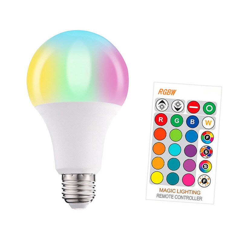 LED RGB Bulb RGBW RGBWW E27 5W 10W 15W Spot Light ... – Grandado