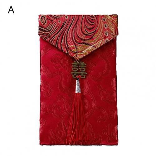 Premium Texture Year Red Packet Embroidery Fabric ... – Grandado