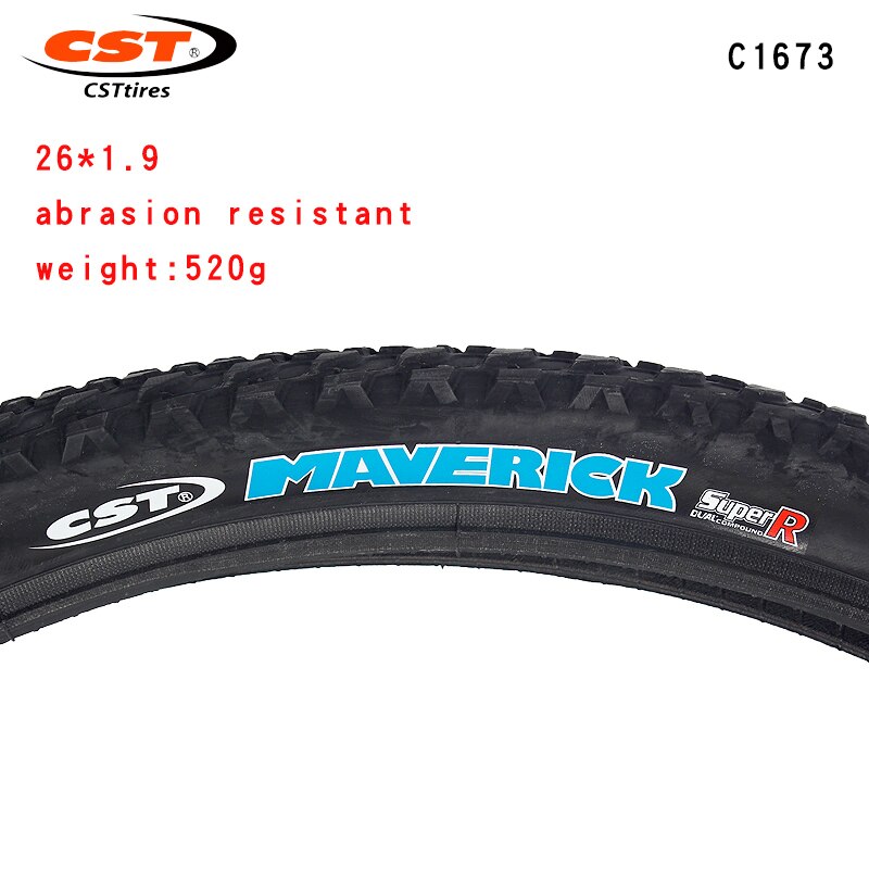 CST mountain bike tires c1673 Lone ranger steel wi... – Grandado