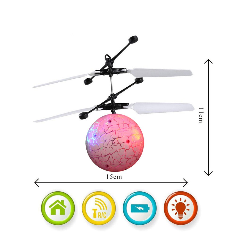 RC Toy EpochAir RC Flying Ball RC Drone Helicopter... – Grandado