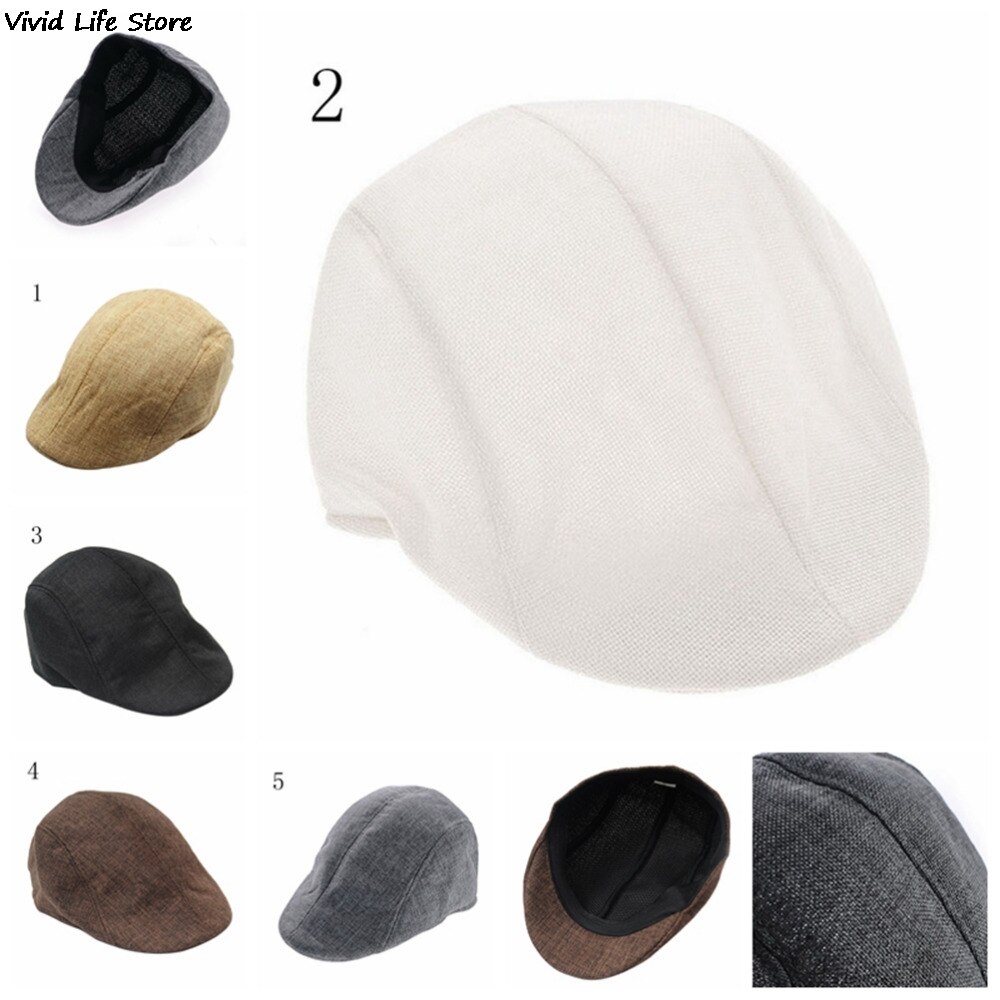 1PCS Mens Golf Cap Vintage Herringbone Flat Cap Pe... – Grandado
