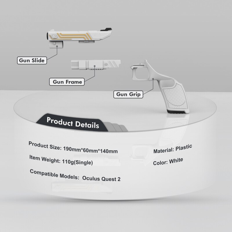 VR Games Shooting Game Shell Compatible with Oculu... – Grandado