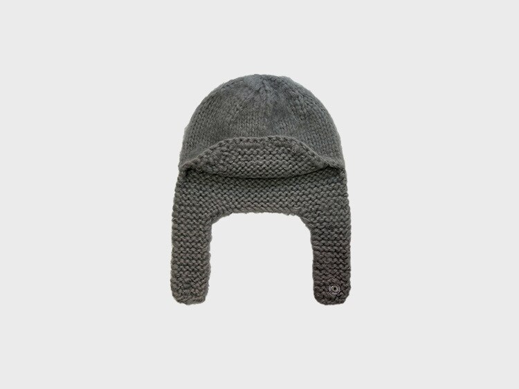 Mohair-gorro de punto para mujer, gorro cálido, ne... – Grandado