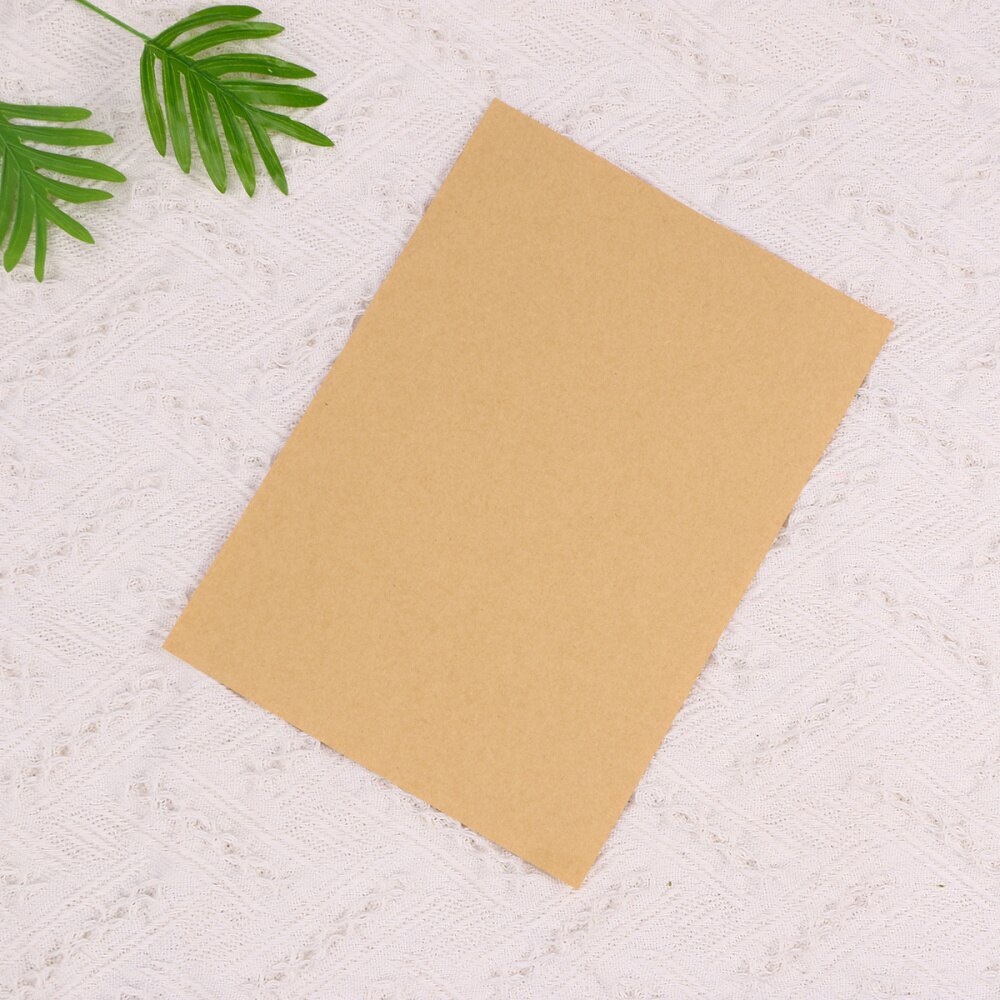 Fifty Sheets Kraft Paper Vintage A4 Kraft Letter P... – Grandado