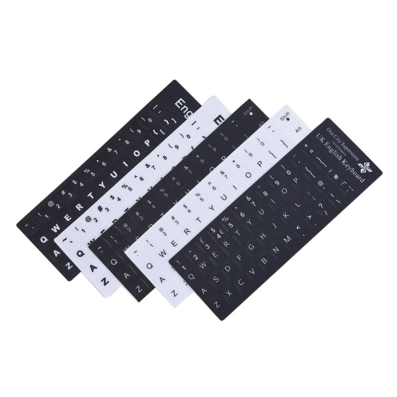 Universal- Englisch Tastatur Ersatz Aufkleber Engl... – Grandado