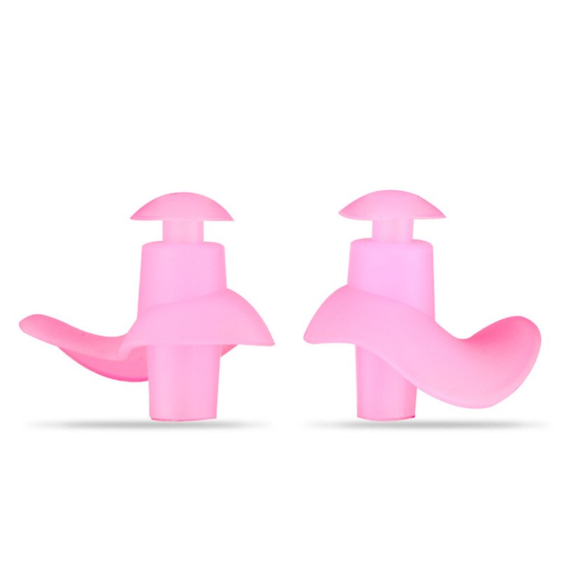 1 Pair Waterproof Spiral Soft Ear Plugs Silicone D... – Vicedeal