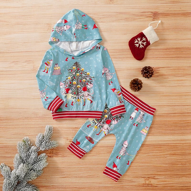 Baby Jongens En Meisjes Set Twee Stuk Lange Mouw B... – Grandado