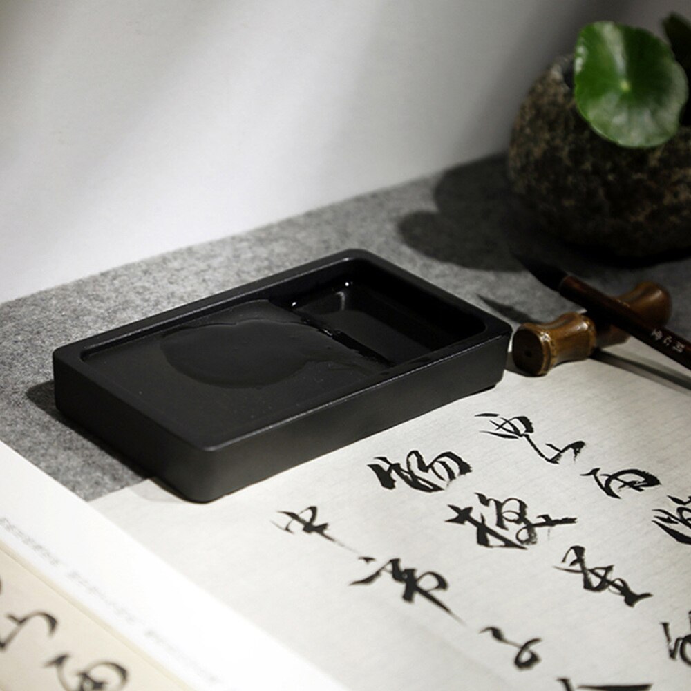 1pc Student Calligraphy Inkstone Two-sided Inkslab... – Vicedeal