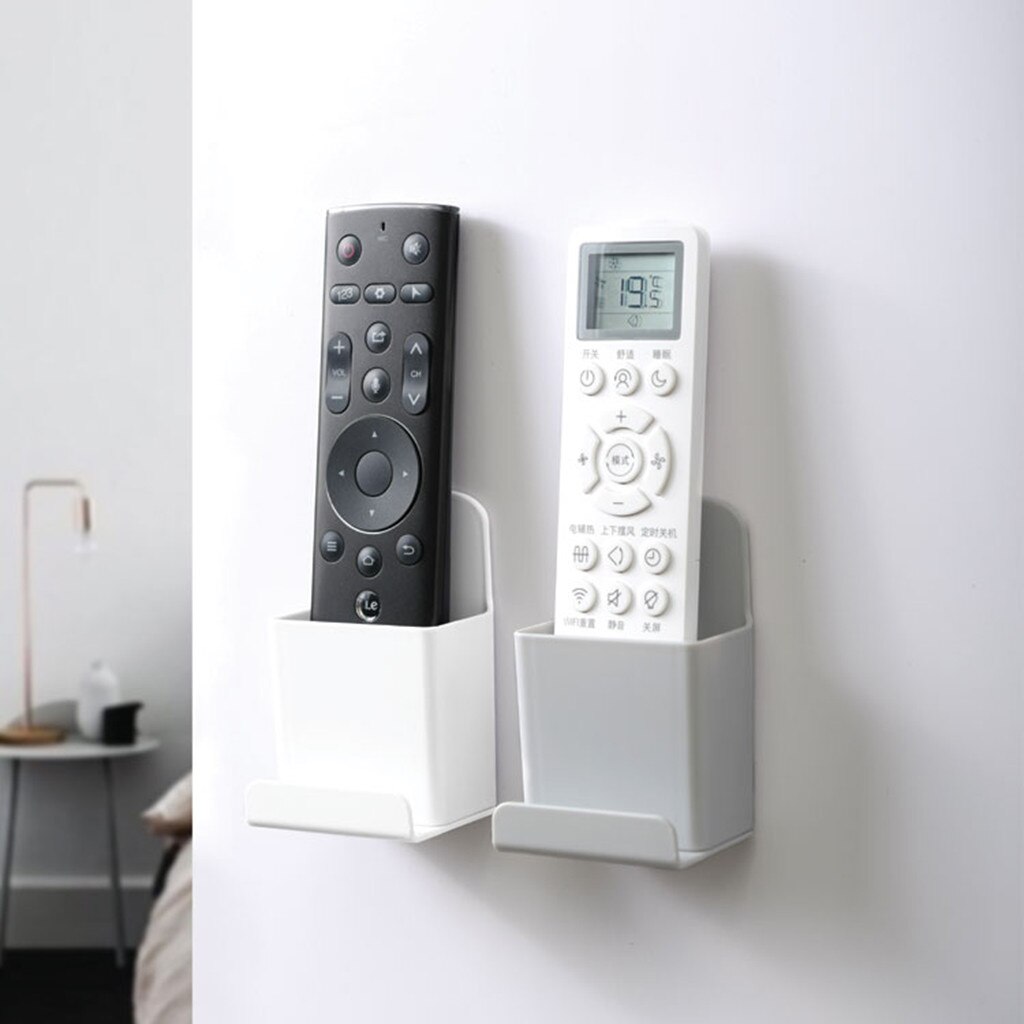 Free Punch Wall Hanging Rack Remote Control Practi... – Vicedeal