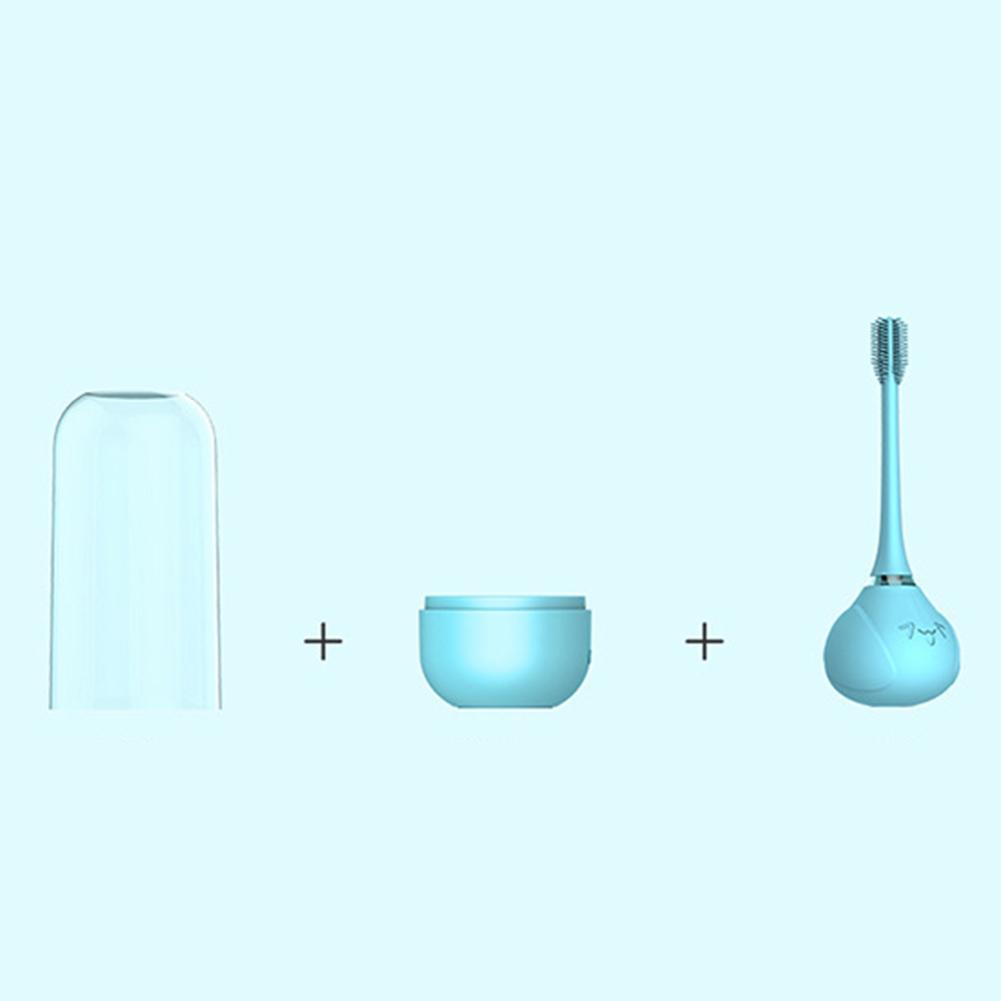 Three sided kid sonic electric toothbrush 2-10 yea... – Grandado