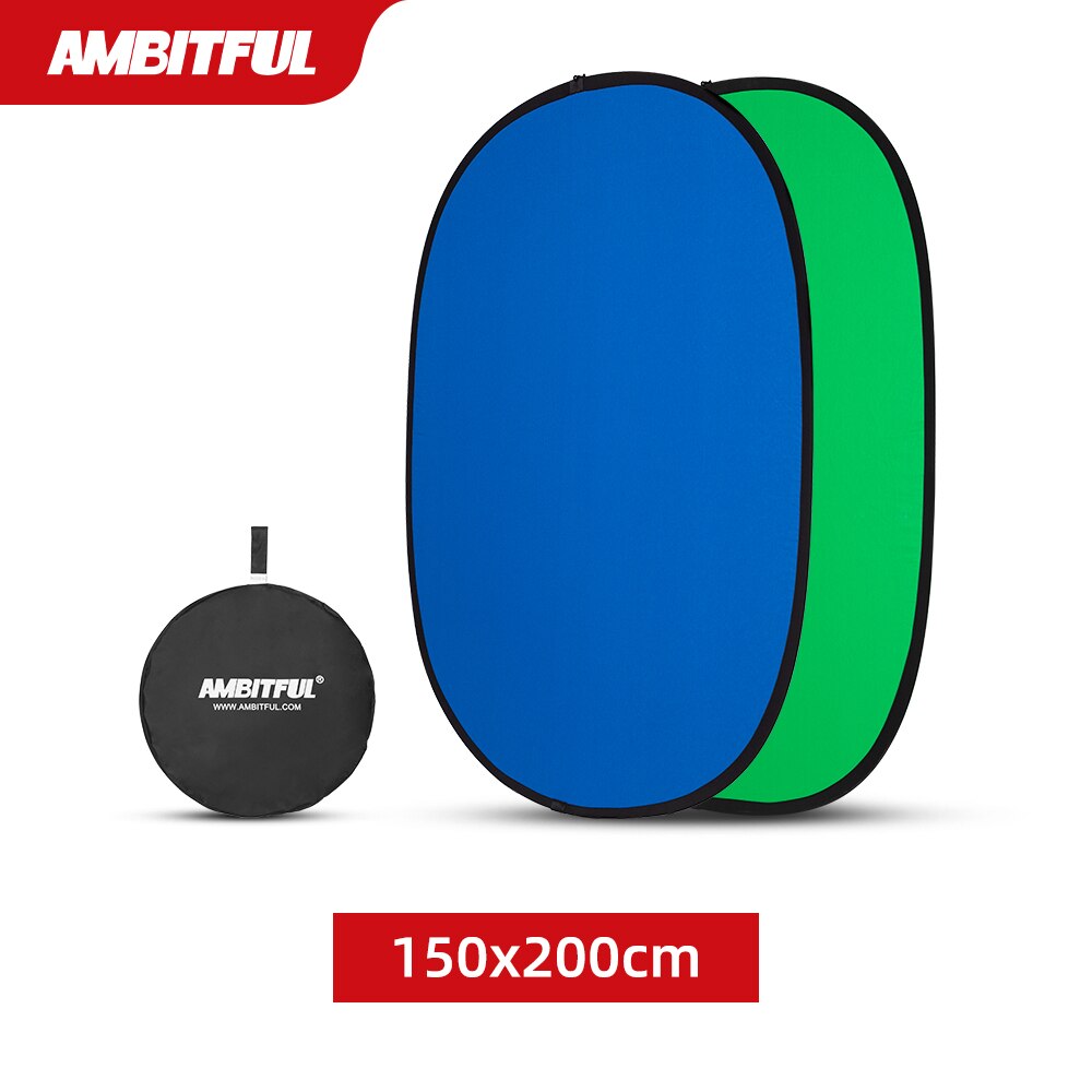 AMBITFUL 2 in 1 100x150cm or 150 x 200cm Oval Blue... – Grandado
