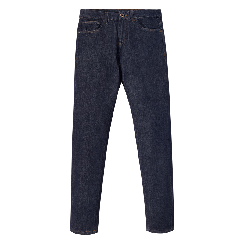 KUEGOU 2022 Autumn Spring Clothing Men Jeans Solid... – Grandado