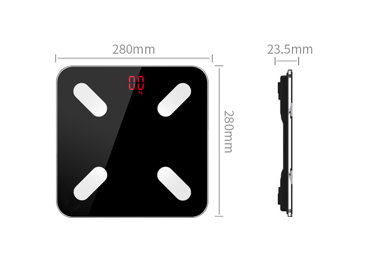 Bathroom Mini Smart Weighting Scale Electronic Flo... – Vicedeal