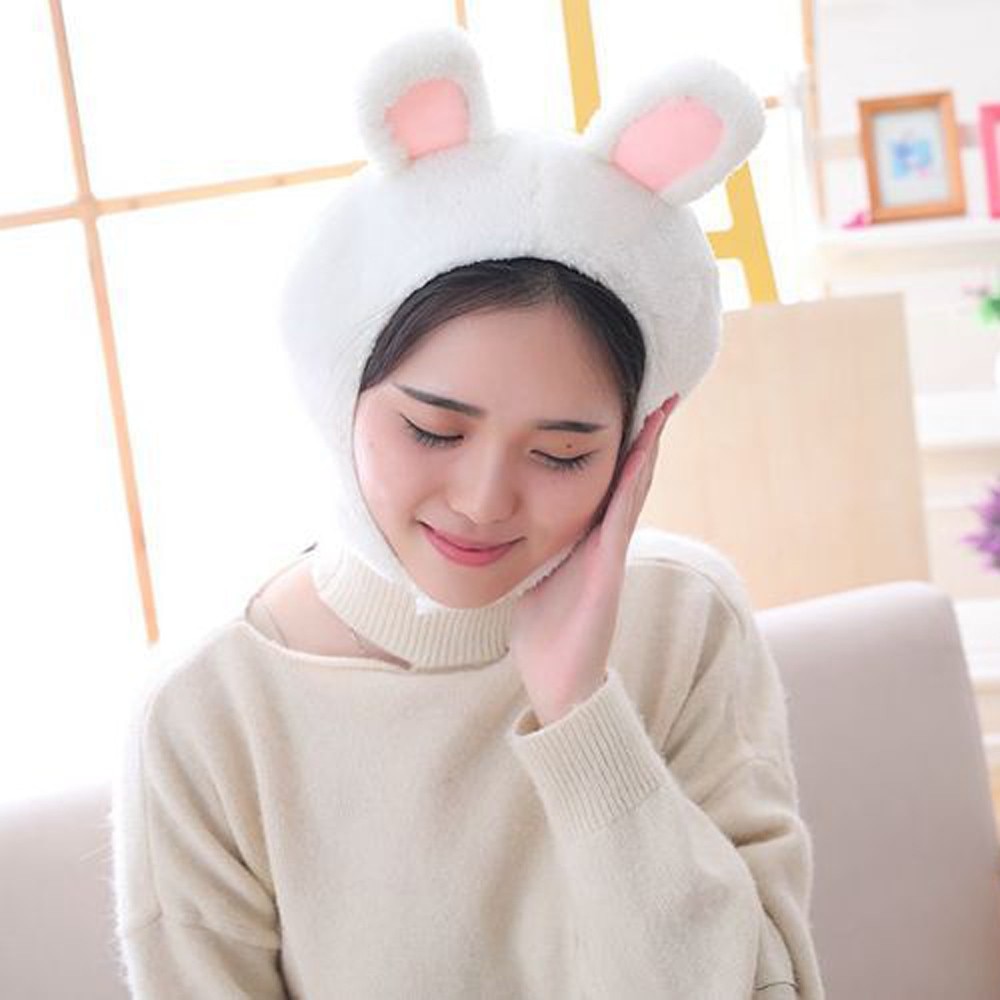 Meisje Leuke Kikker Dier Pluche Oorklep Beanie Cap... – Vicedeal