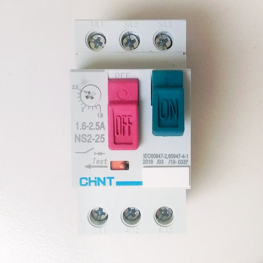 CHINT NS2-25 1,6-2.5A Manuelle Motor- Anlasser – Grandado