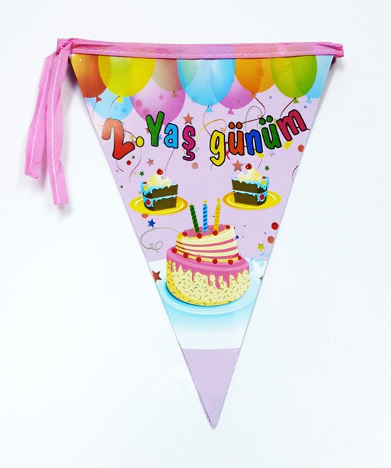 2. Age It Pink Pennant-2 m – Vicedeal