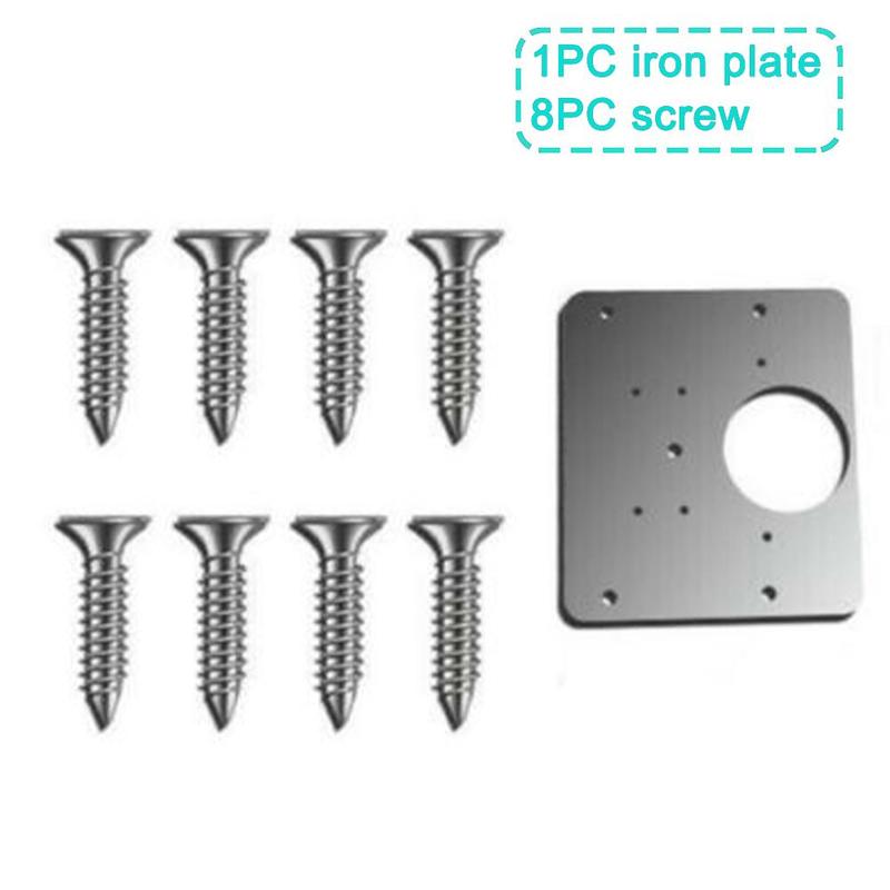 Hinged Steel Hinge Fixing Plate Anti-rust And Dura... – Vicedeal