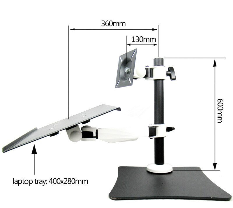 60CM high 10kg big metal base 10"-17" normal lcd m... – Vicedeal