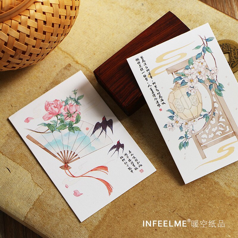 28 Sheets/Set Ancient Figure Paper Lomo Card Mini ... – Grandado