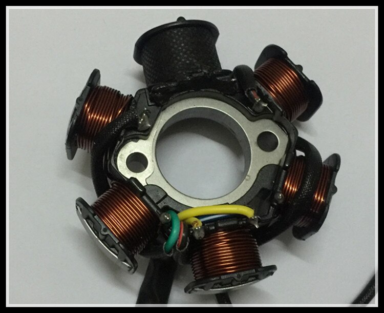 Magneto Stator 6-coil 5-wire for 50cc 70cc 90cc 10... – Grandado