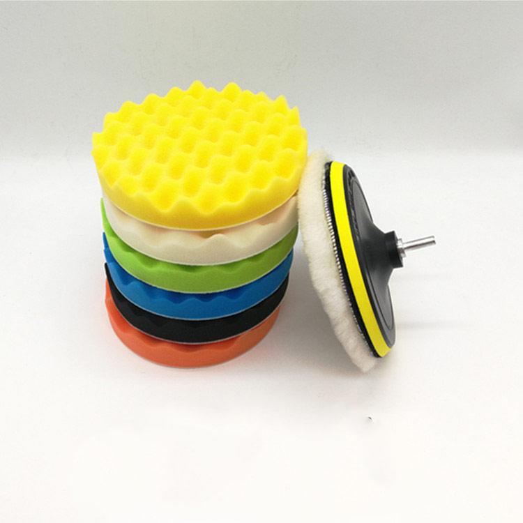 1 Set 9 Stuk Auto Schoonheid Buffing Spons Polijst... – Vicedeal