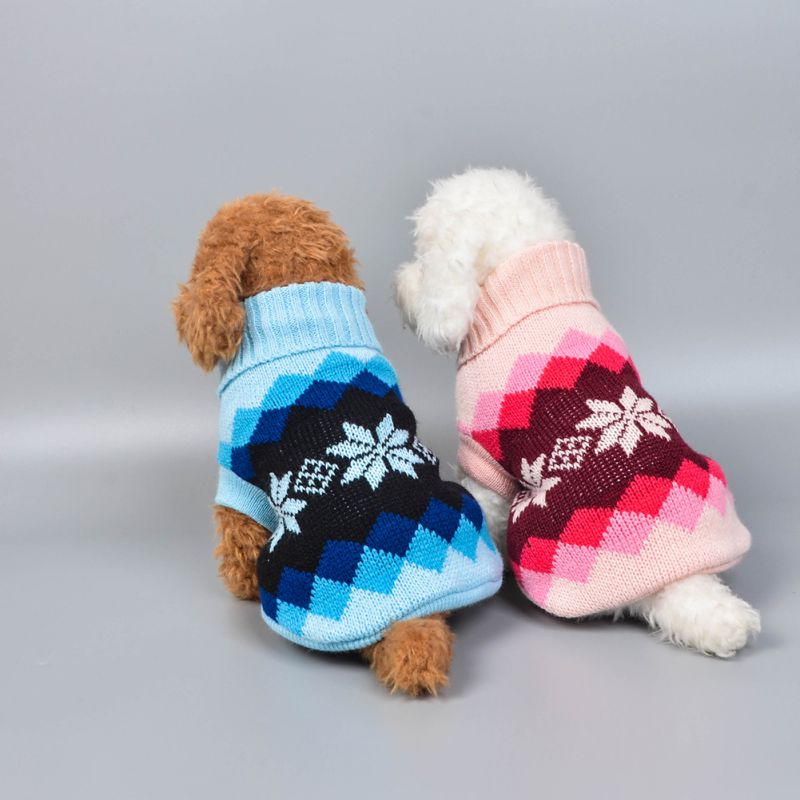 Suéter con diamantes para perros de compañía, ropa... – Vicedeal