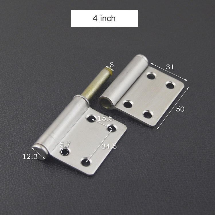 Stainless steel 304 Flag shape ,Detachable hinge ,... – Grandado