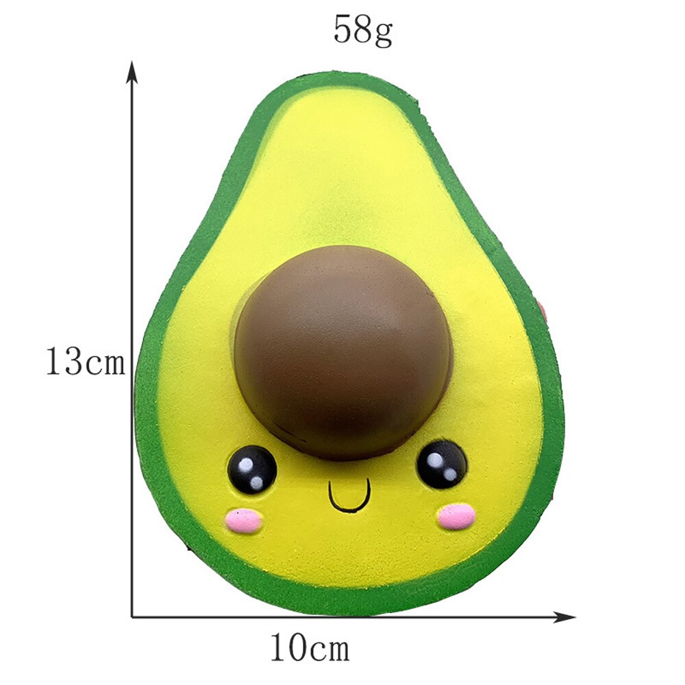 Kawaii Avocado Diy Antistress Squishy Rebound Toys... – Vicedeal