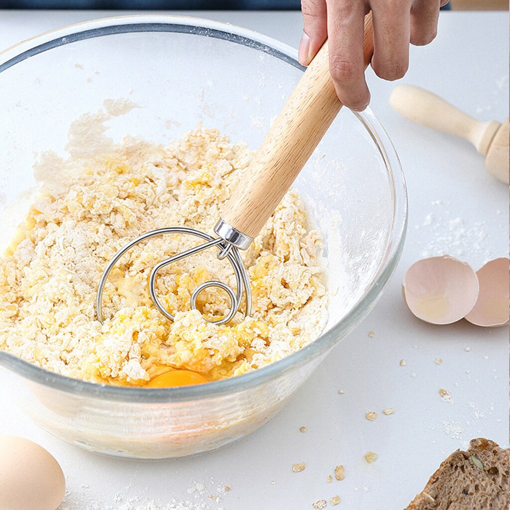 Bread Baking Tools Dough Whisk Set for Cake Pizza ... – Vicedeal
