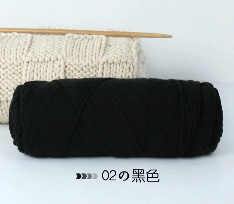 Lover's Cotton Wool Thread 8-ply Scarf Thread Milk... – Vicedeal