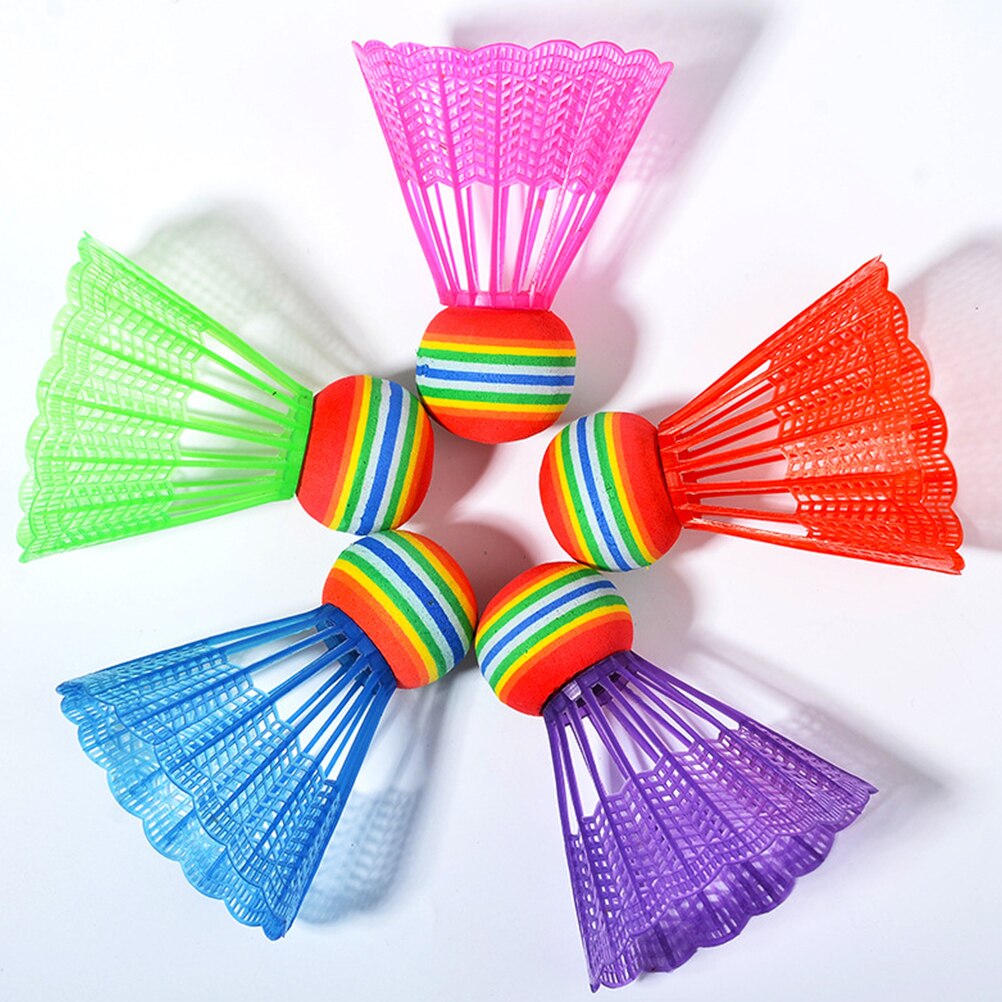 20pcs Advanced Plastic Badminton Colored Shuttleco... – Grandado