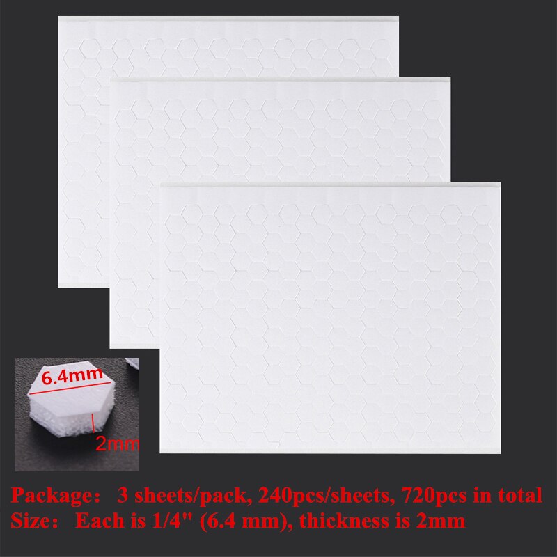 3D Double-sided Adhesive Foam Pop Up Dots Adhesive... – Vicedeal