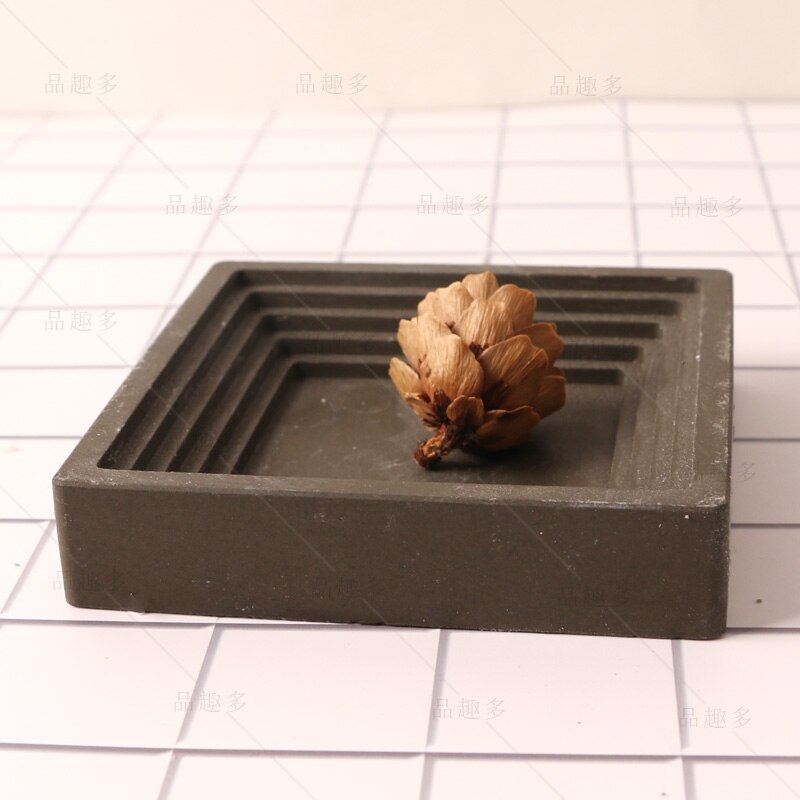 Cement tray silicone mold Nordic industry simple s... – Vicedeal