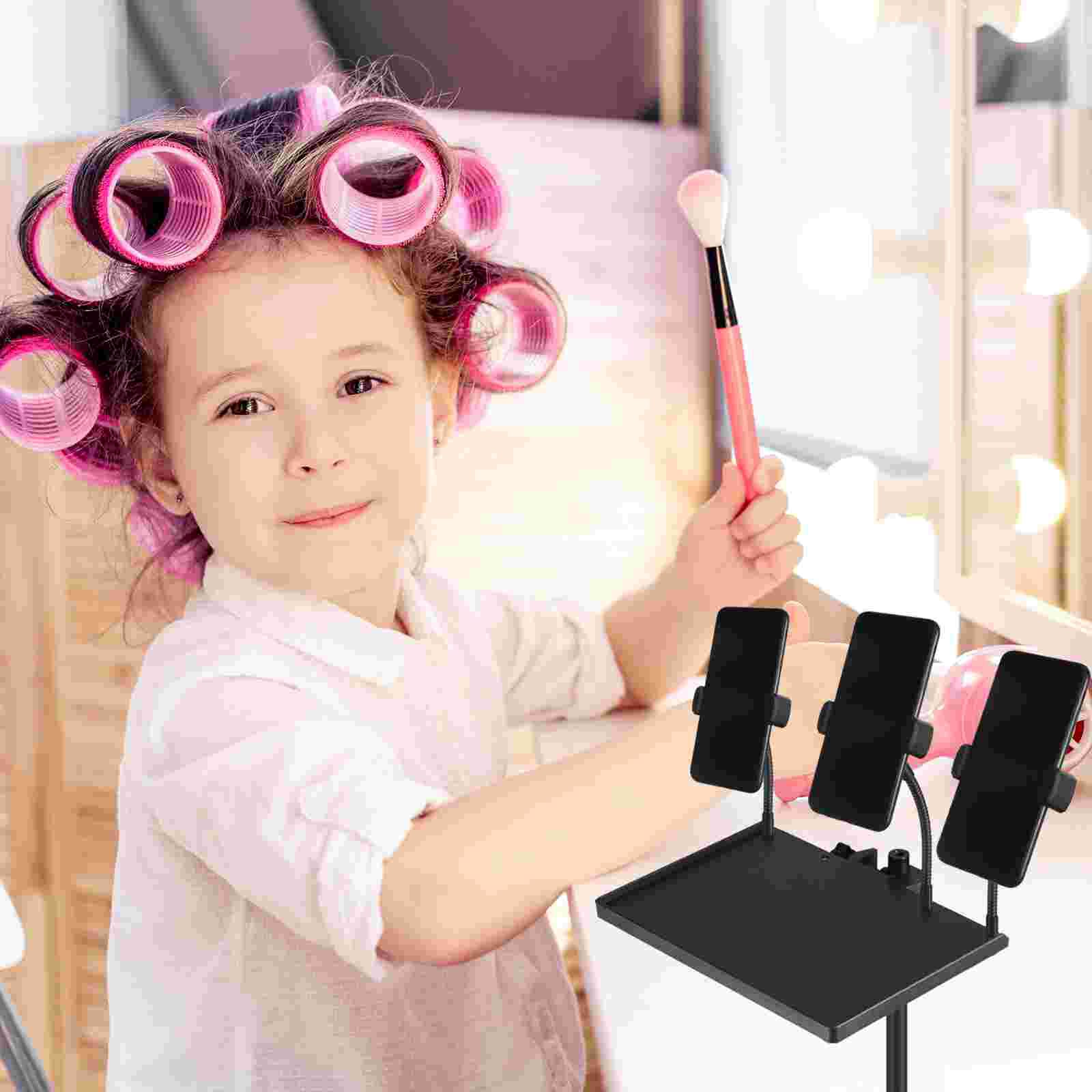 Mic Stand Tray Sheet Stand Clamp-on Dual Phone Sta... – Vicedeal