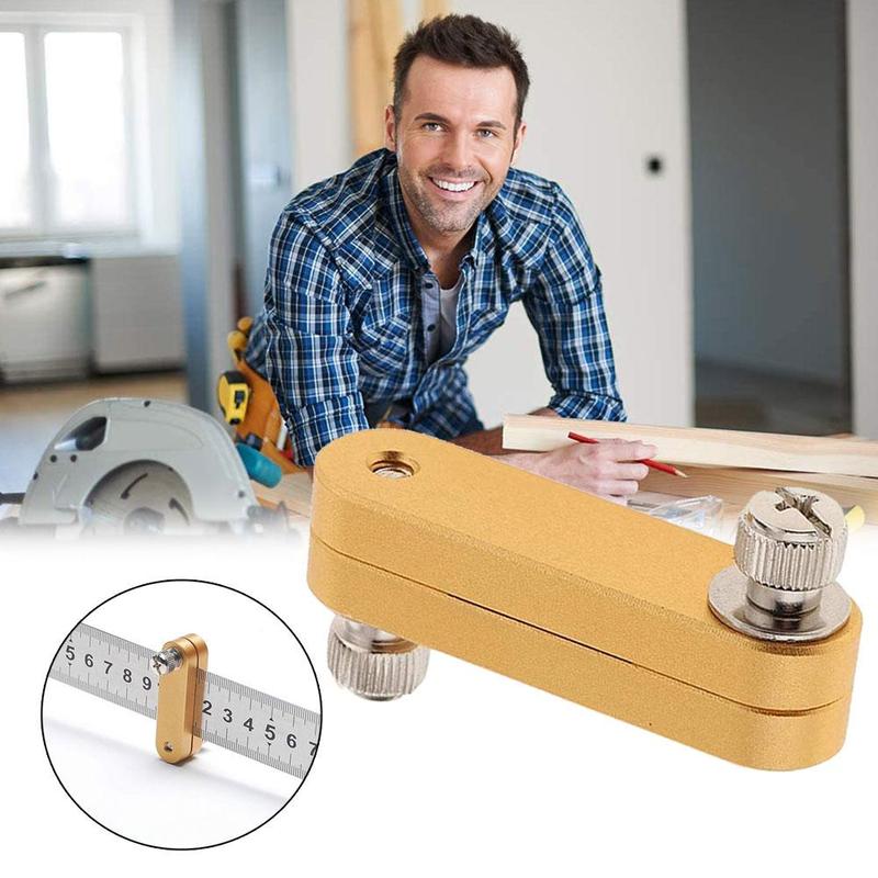 Stalen Liniaal Positionering Blok Houtbewerking Di... – Vicedeal