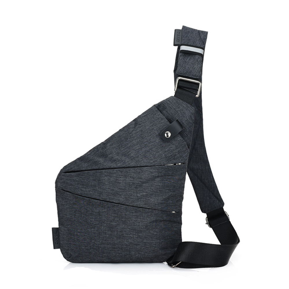 Men's Waist Bags Chest Magnetic Button Men's Chest... – Grandado