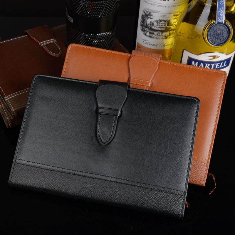 PU leather notebook office business travel journal... – Vicedeal