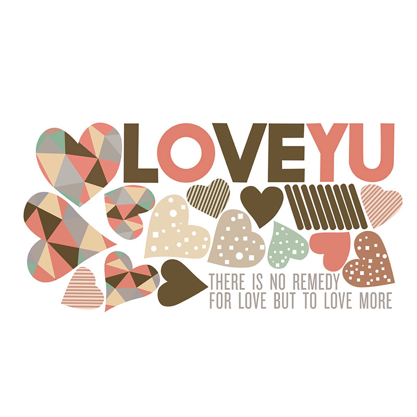 # Romantic Wall Paper Valentine's Day Window Glass... – Grandado