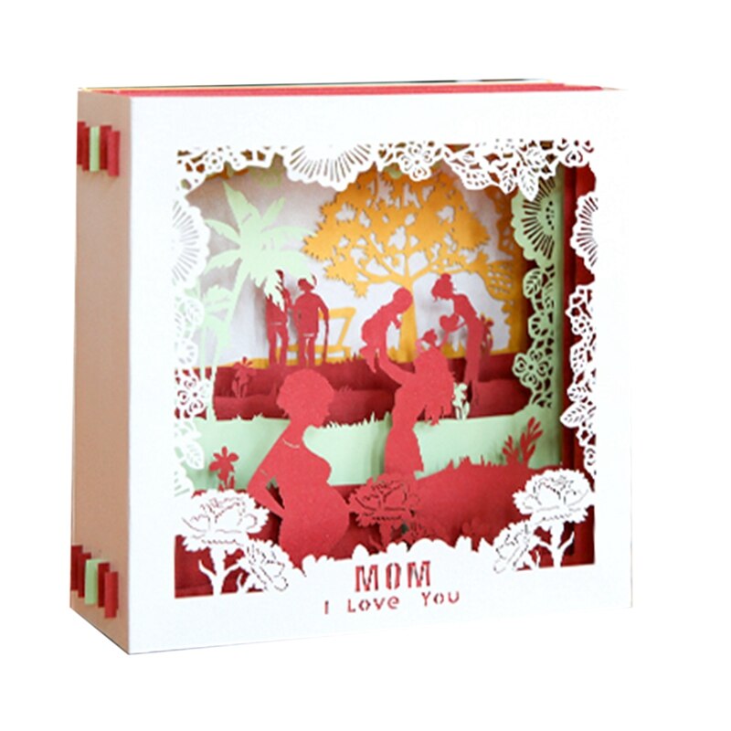 7 Styles 3D Mothers Day Pop Up Greeting Card Love ... – Vicedeal
