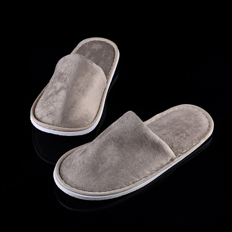 1 pairs Line Simple Slippers Men Women Hotel Trave... – Vicedeal