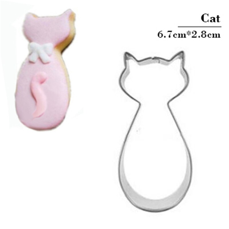 Mini katt kakskärare matlagning verktyg fondant kl... – Vicedeal