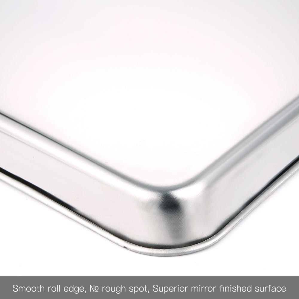 Square Pan Bakeware Oven Sheet Stainless Steel Hea... – Grandado